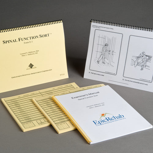 Spinal Function Sort Kit – Matheson Development